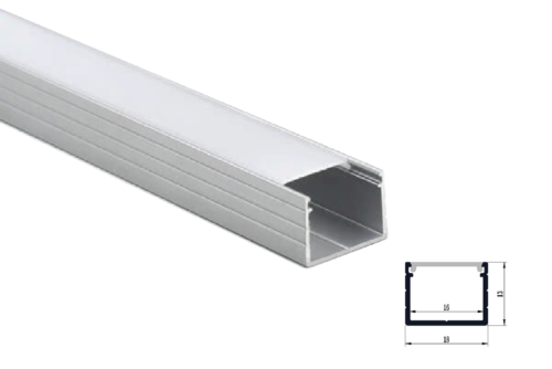 Surface Mounted LED Profile | Display Lighting New Zealand