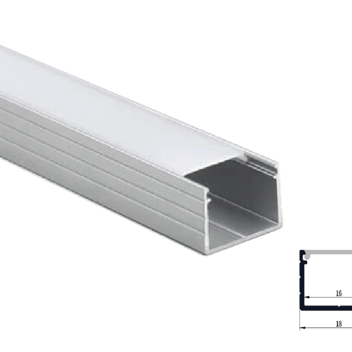 Surface Mounted LED Profile | Display Lighting New Zealand