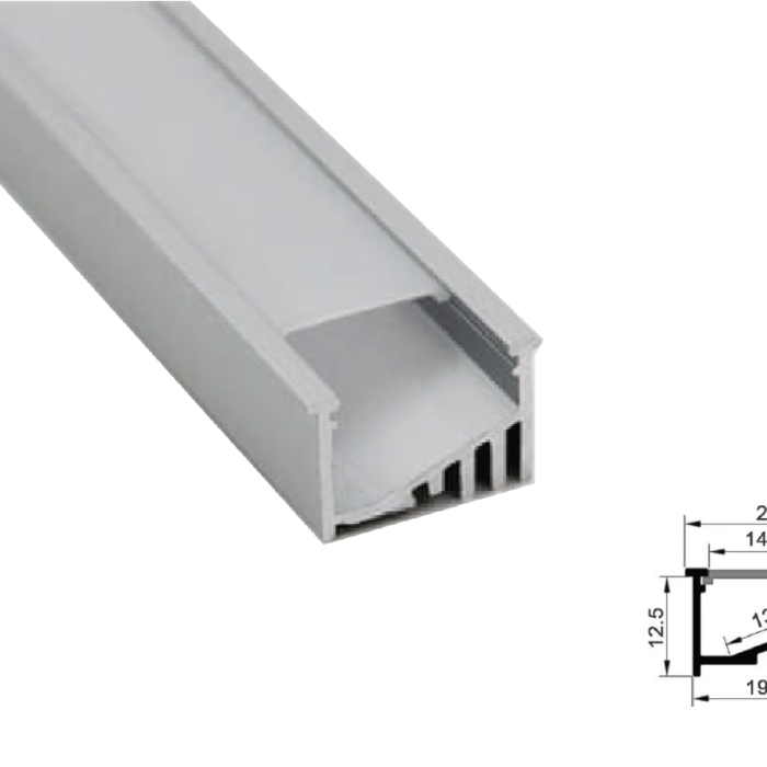 Direct / Indirect LED Profile | Display Lighting New Zealand